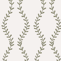 Vintage Vines Wallpaper : Munks and Me - Nursery Wallpaper
