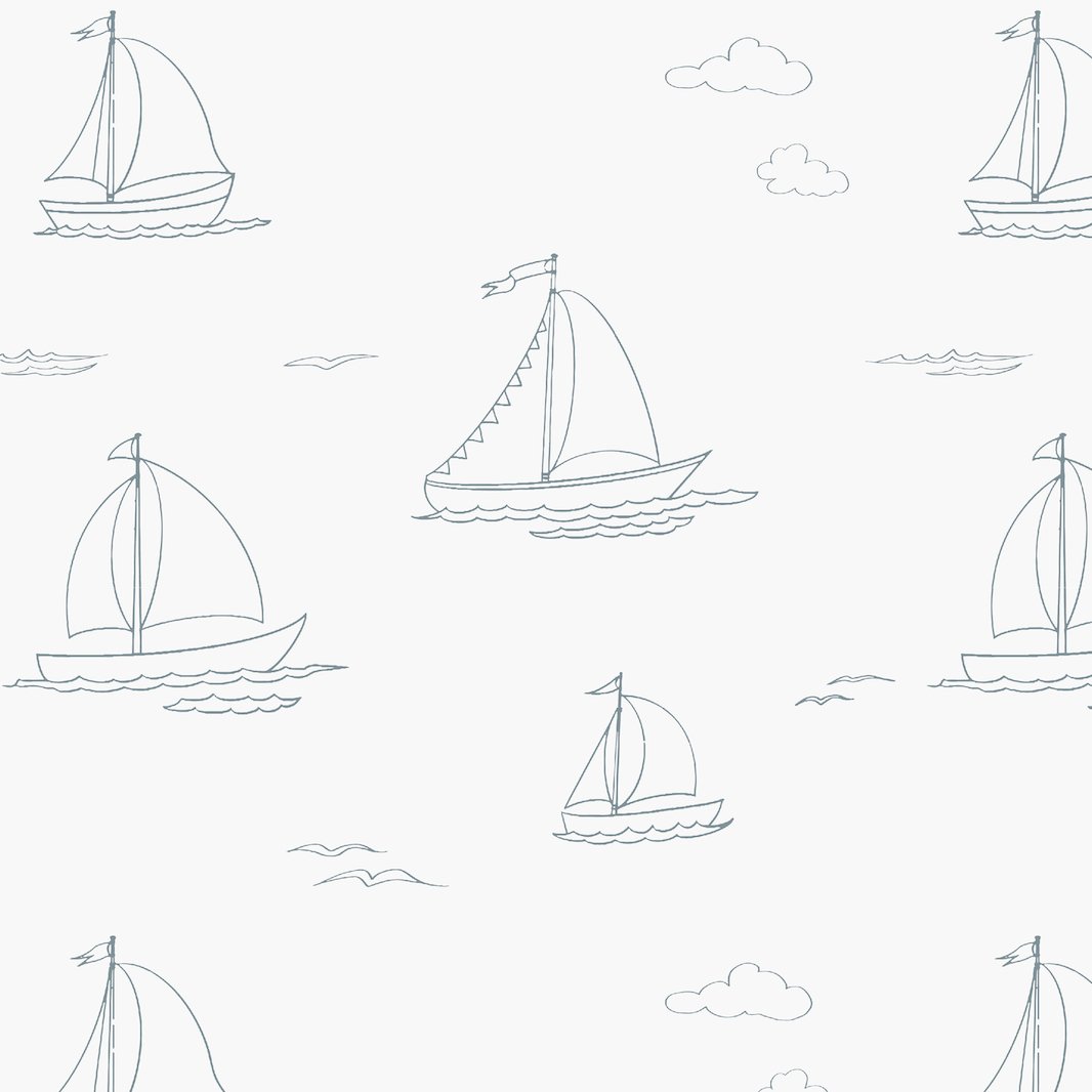 Sailing Ships Wallpaper Repeat Pattern