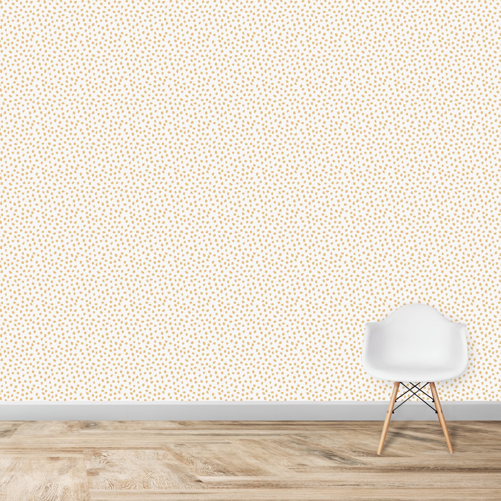 Sprinkle Wallpaper Repeat Pattern - Mustard : Munks and Me - Nursery ...